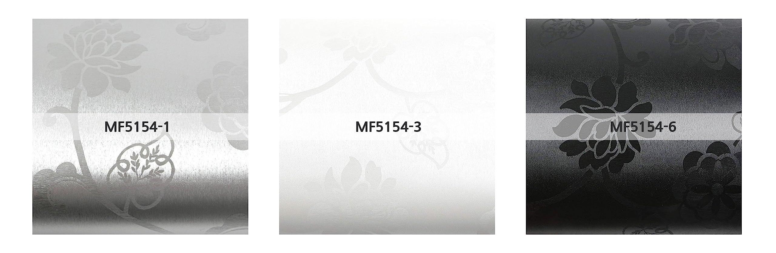 Peel and Stick Flame Retardation PVC Instant Floral Decorative Self-Adhesive Film Countertop Backsplash Grace White Pearl (MF5154-3 : 2.00 Feet X 6.56 Feet)