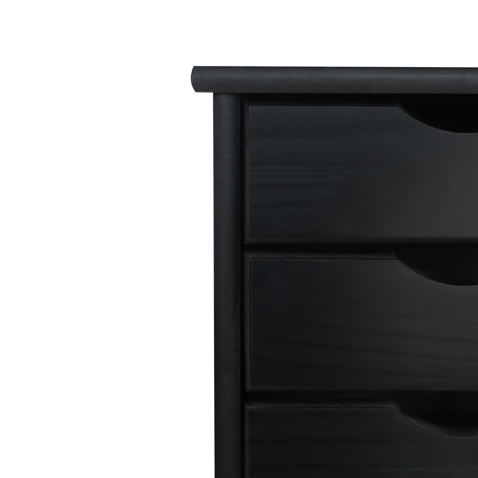 ADEPTUS 10016 6 Drawer Roll Cart, Black