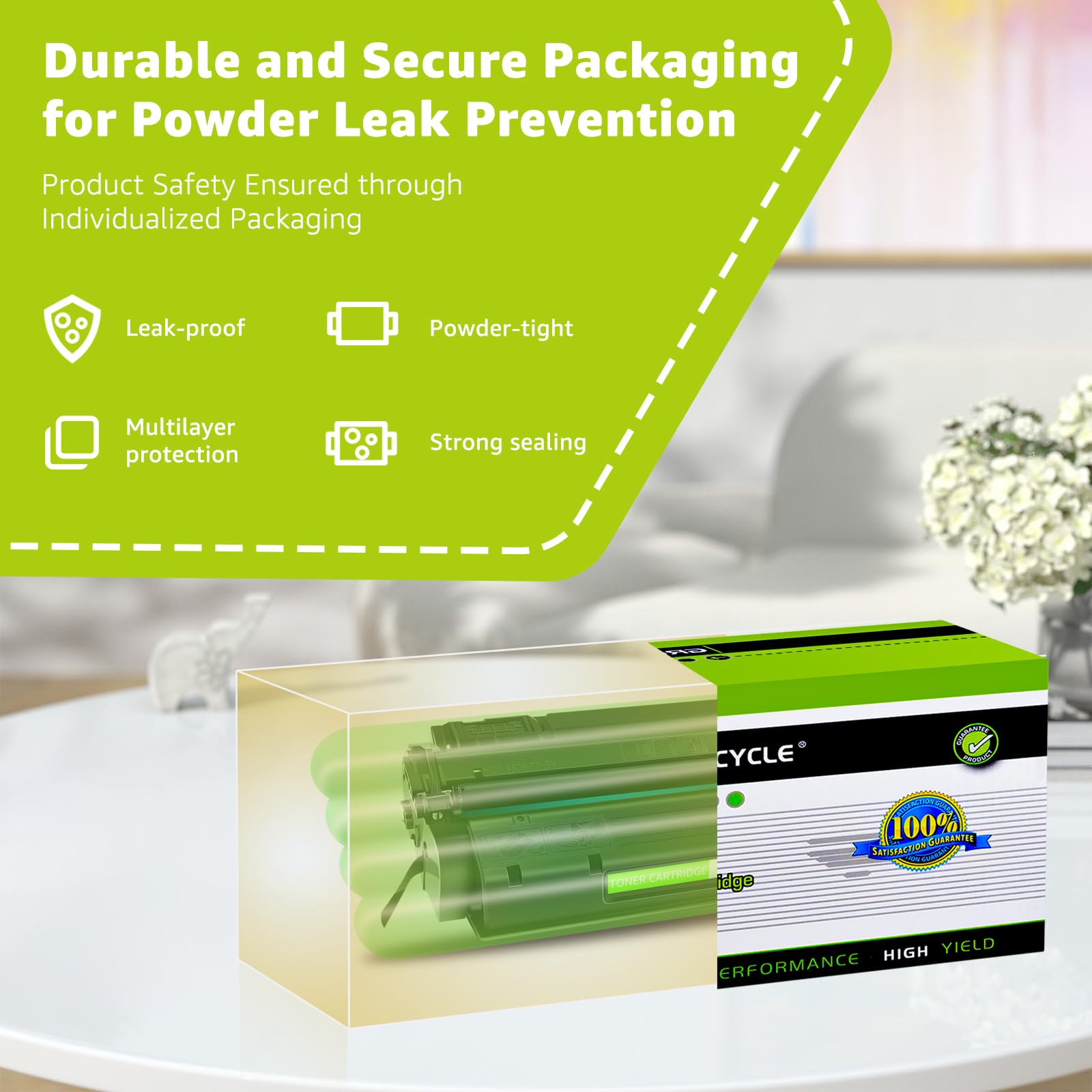 greencycle Compatible 7833a001aa S35 S-35 Toner Cartridge Replacement for Canon imageCLASS D320 D340 D383 510 FAXPHONE ICD-340 L170 L400 Printers (Black, 2 Pack)