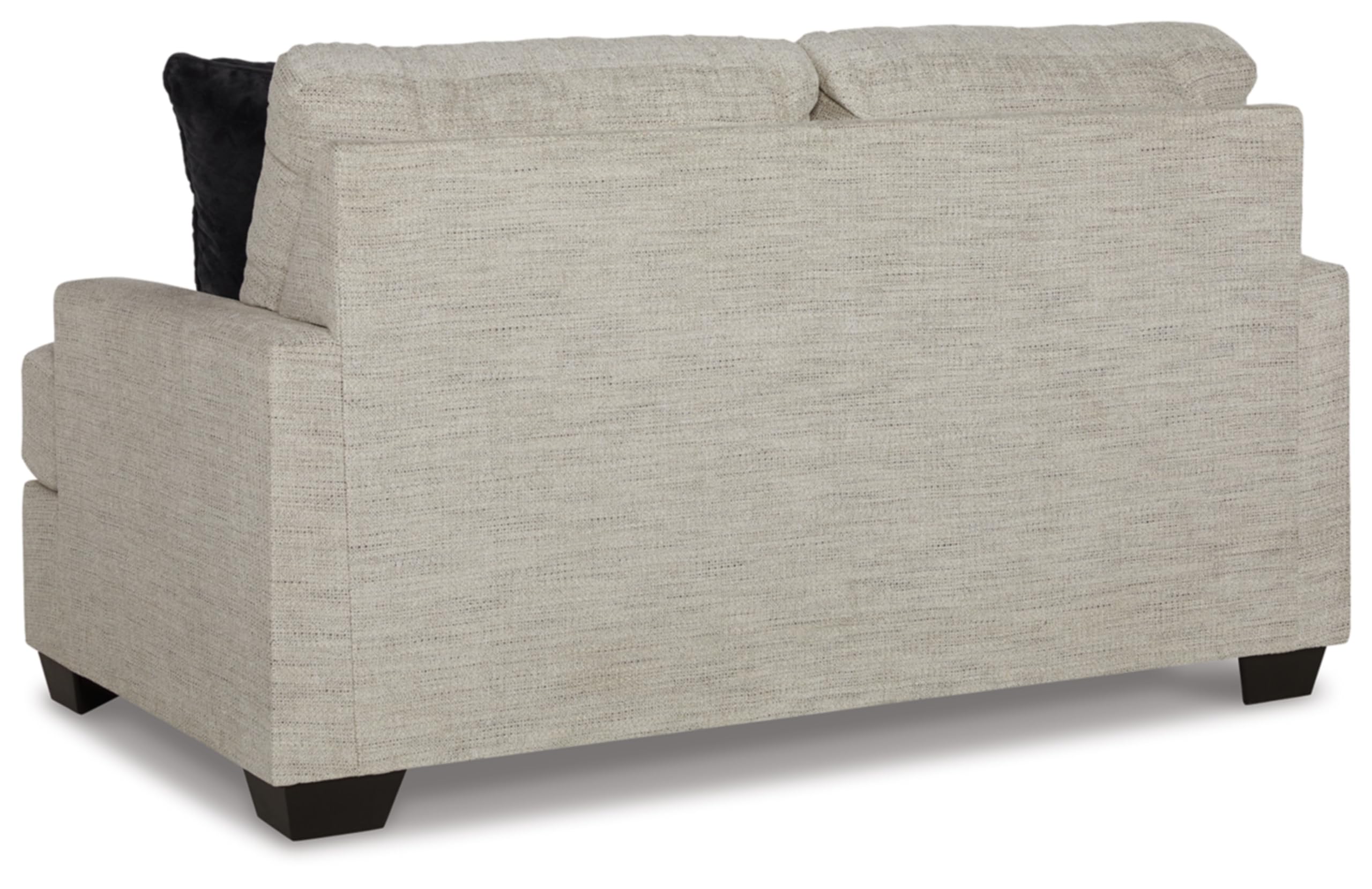 Signature Design by Ashley Vayda Contemporary Loveseat for Living Room, Beige
