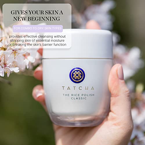 Tatcha The Rice Polish Classic: Daily Non-Abrasive Exfoliator for Combo to Dry Skin (60 grams / 2.1 oz)