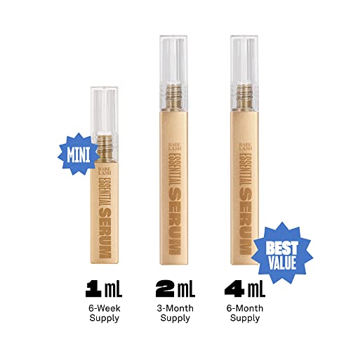 BABE ORIGINAL Lash Essential Lash Serum - Fuller & Longer Looking Eyelashes, Lash Enhancing Serum, for Natural Lashes and Lash Extensions, 2mL, 3-month Supply