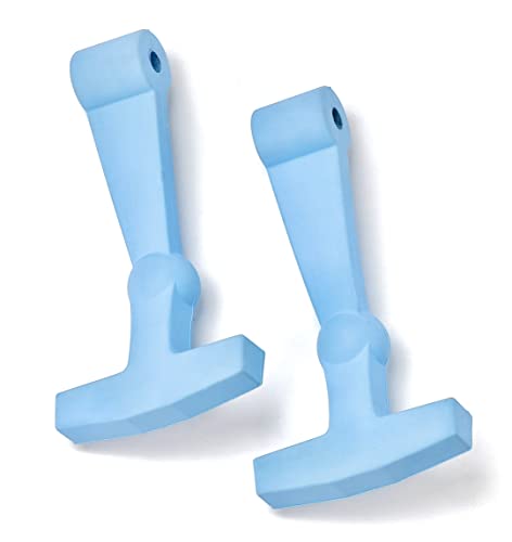 Gorilla Gear Replacement Latches (2-Pack) Compatible with Yeti Tundra Yeti Roadie & Other Hard Coolers - Custom Made Yeti Accessories - Large Durable Easy to Install on Yeti Latches (Carolina Blue)
