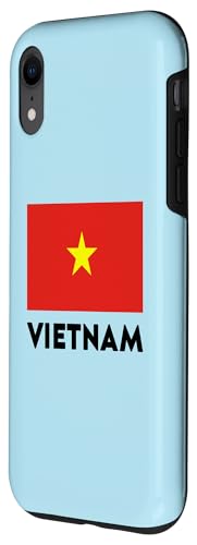 iPhone XR Vietnam Flag Red Yellow Case