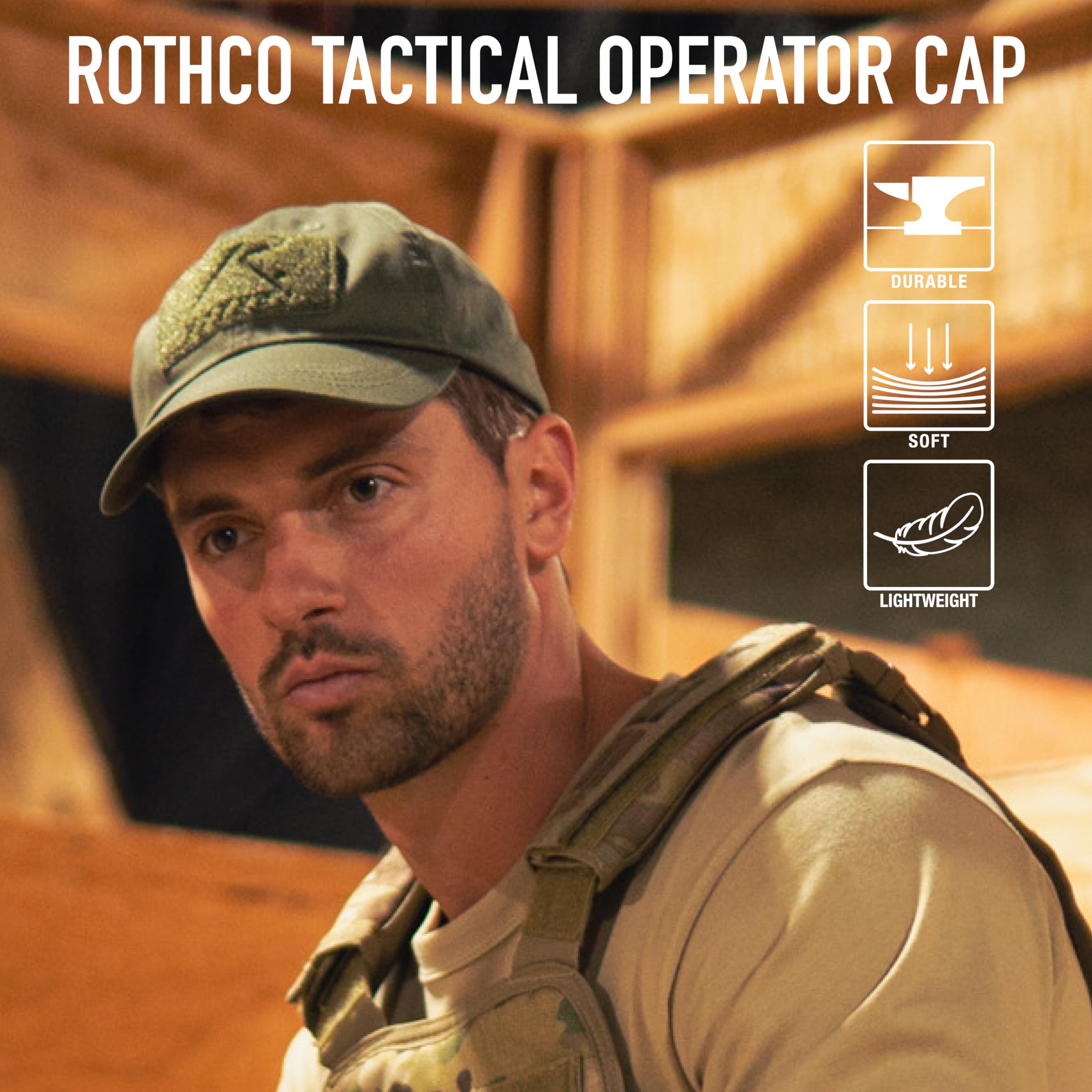 Rothco Special Forces Operator Cap, OD Green