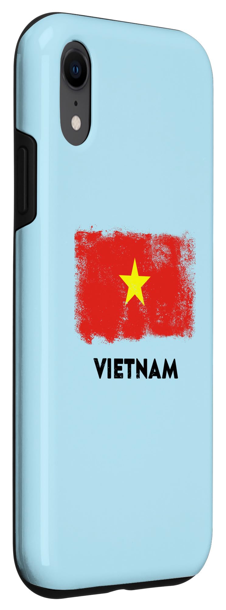 iPhone XR Vietnam Flag Red Yellow Case