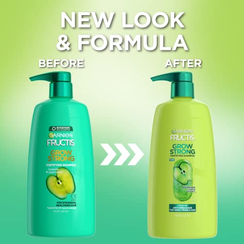 Garnier Fructis Grow Strong Shampoo, 33.8 Ounces