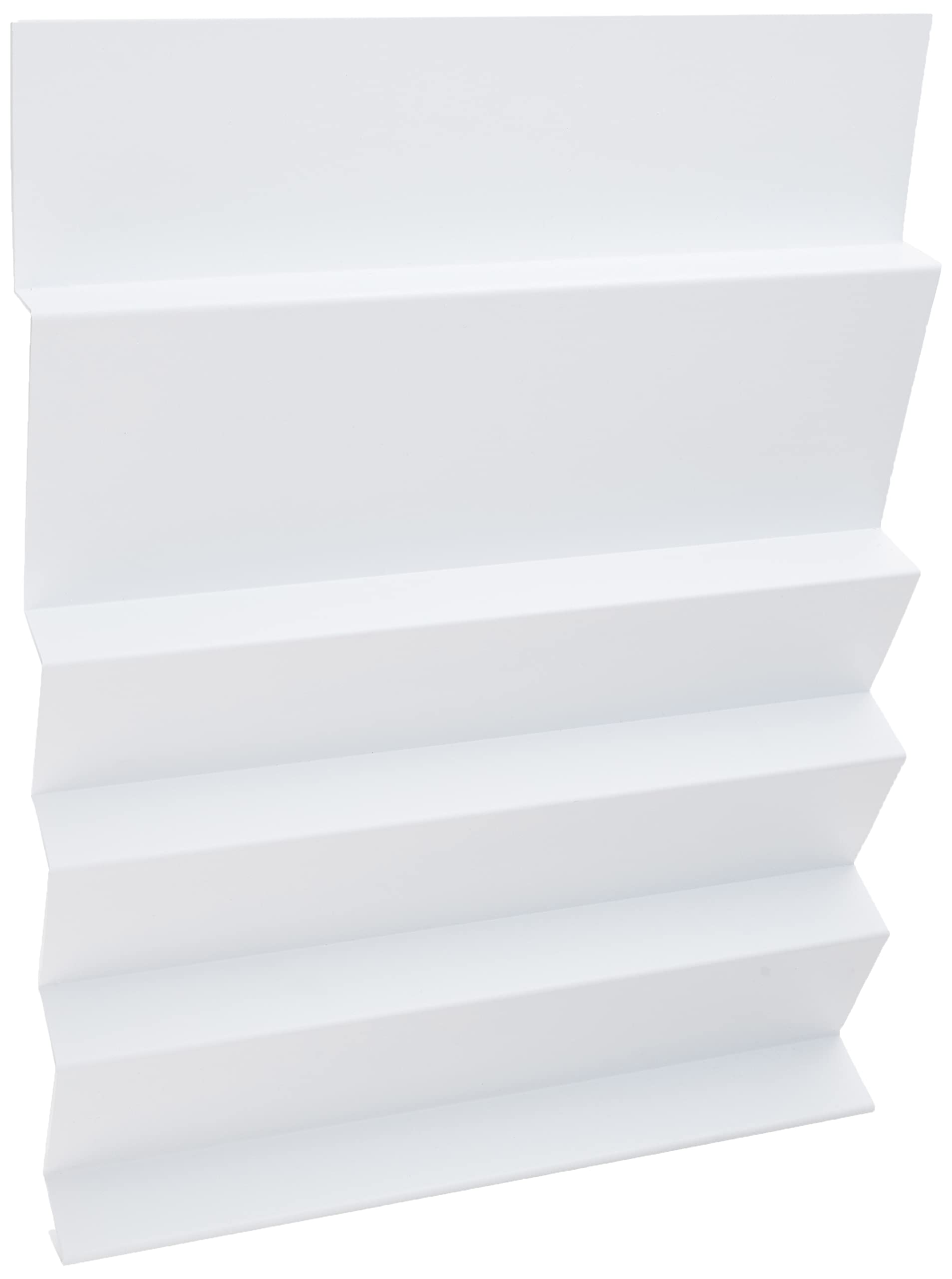 Vance 16 x 21 inch Trimmable Universal Spice Rack Drawer Organizer | White Kitchen Storage Tray for Cabinet Drawers and Shelves | Tiered Pantry Insert for Spices, Seasonings, Vitamins, or Herbs