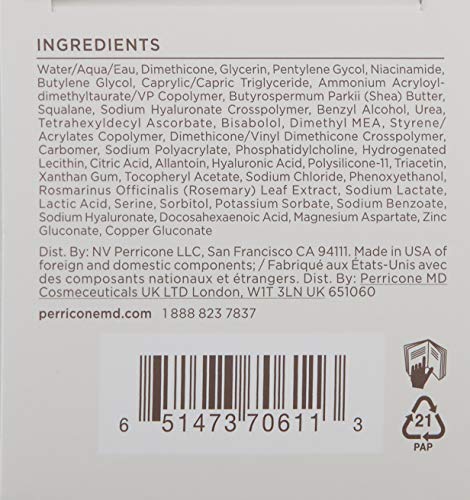 Perricone MD High Potency Classics: Hyaluronic Intensive Moisturizer 1 Fl Oz (Pack of 1)