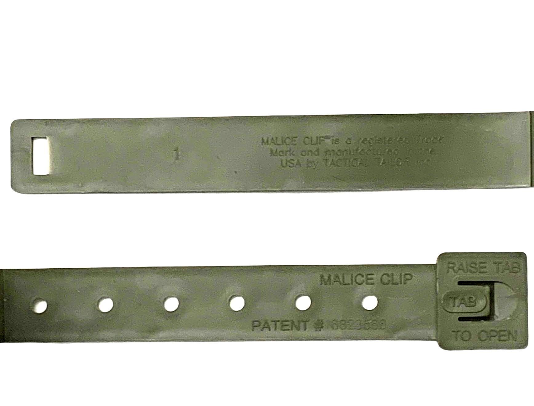 Tactical Tailor Foliage Color Malice Clips Long - 5 Inch Folded (Pack of 2)
