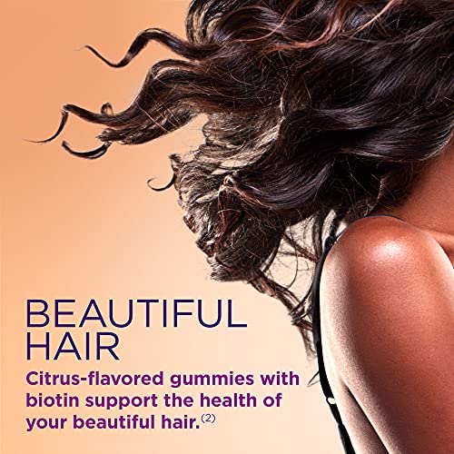 Nature's Bounty Hair Skin Nails with Biotin and Collagen, Orange, 80 Count Pack, (Pack of 2)