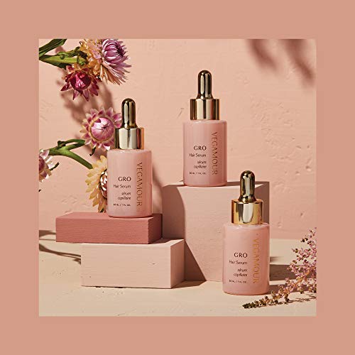 VEGAMOUR GRO Hair Serum for Thinning Hair and Hair Loss, 3-Pack