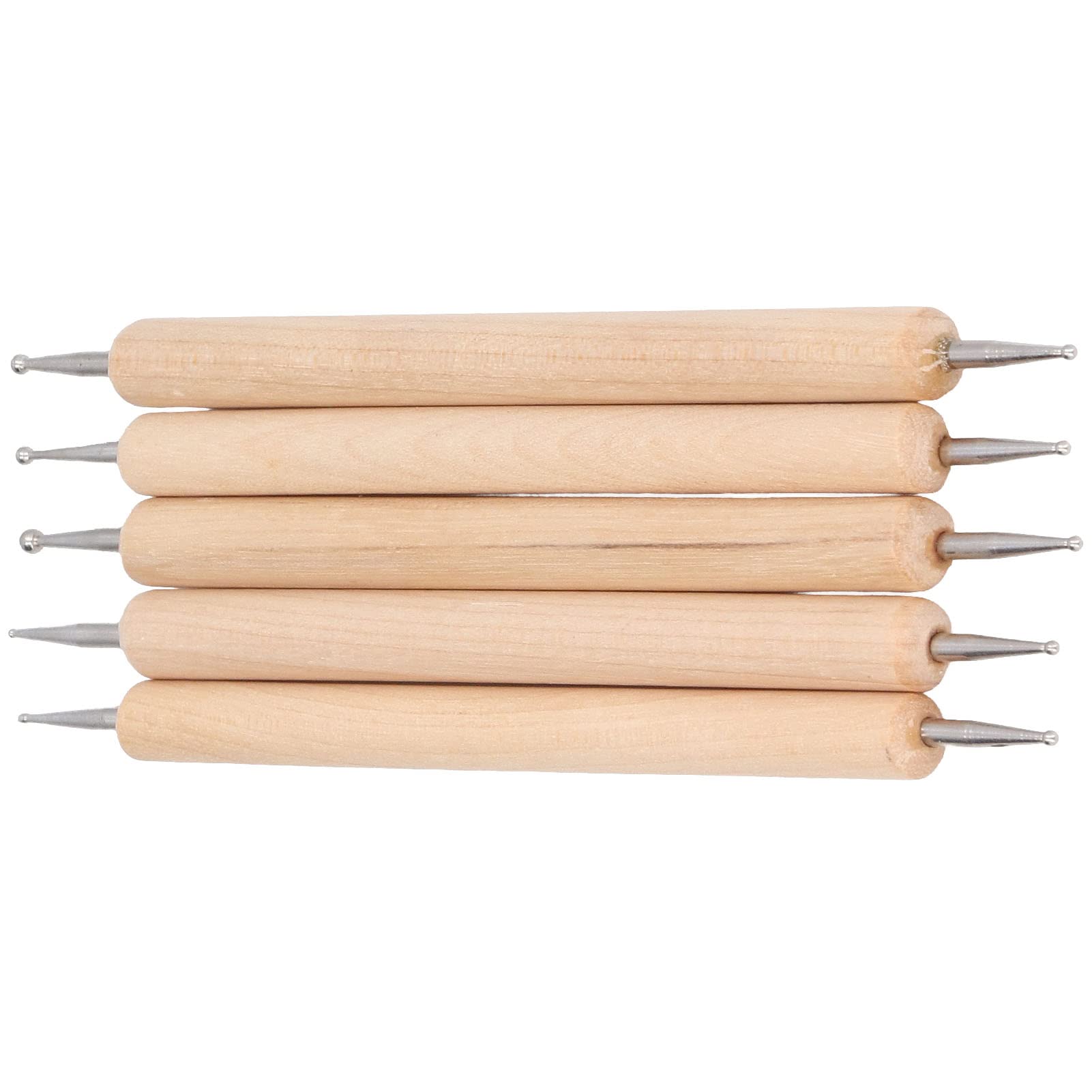 Double End Tracing Dotting Eraser Creasing Pen Dot Drill Pen Tool Beech Pens Set Piece Set Tool Tool Flower 5Pcs Fine Drill Pen for Pom Pencil Drill Pen Labels