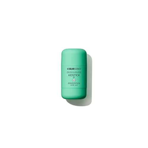 MDSolarSciences Mineral KidStick SPF 40 â Gentle Water-Resistant Sunscreen for Kids - Hypoallergenic Broad Spectrum Face and Body UV Protection â Fragrance Free, Vegan Zinc Oxide Stick, 0.6 Oz