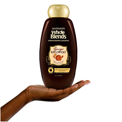 Garnier Hair Care Whole Blends Ginger Recovery Strengthening Shampoo, 22 Fluid Ounce