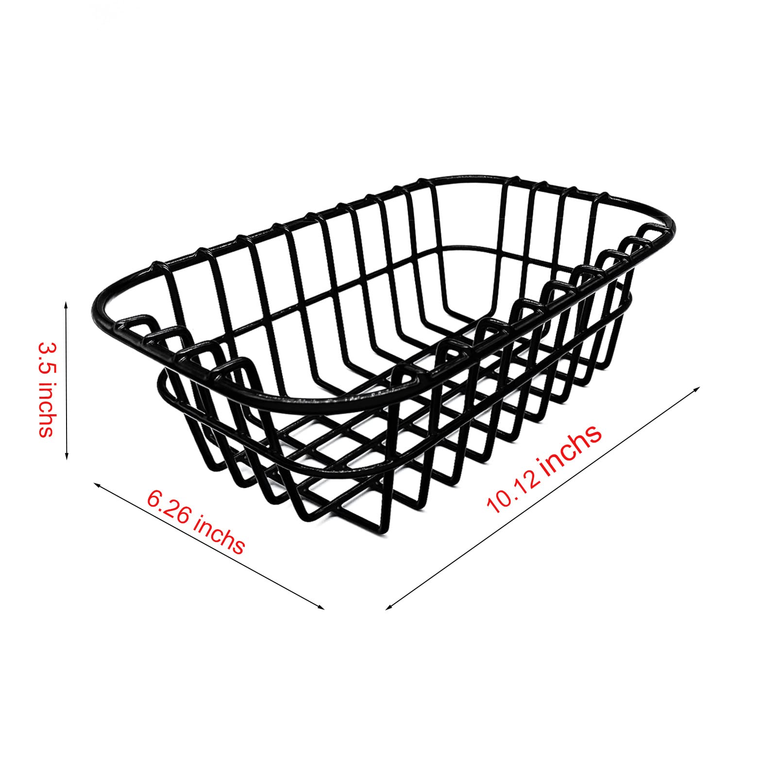 2-Pack Cooler Basket Compatible with Yeti Roadie 24, Dry Goods Wire Cooler Rack Storage Will Keep Smaller Items Dry and Stay Goods High for Roadie 24 Ice Chest Good to Hold Fruit, Utensils, etc