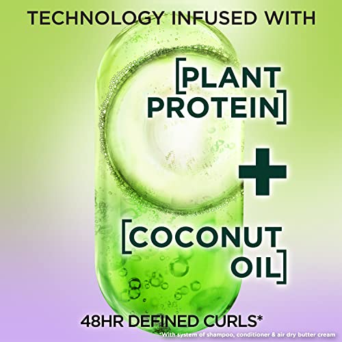 Garnier Hair Care Fructis Triple Nutrition Curl Nourish Conditioner, 12 Fluid Ounce (Packaging May Vary), 3 Count