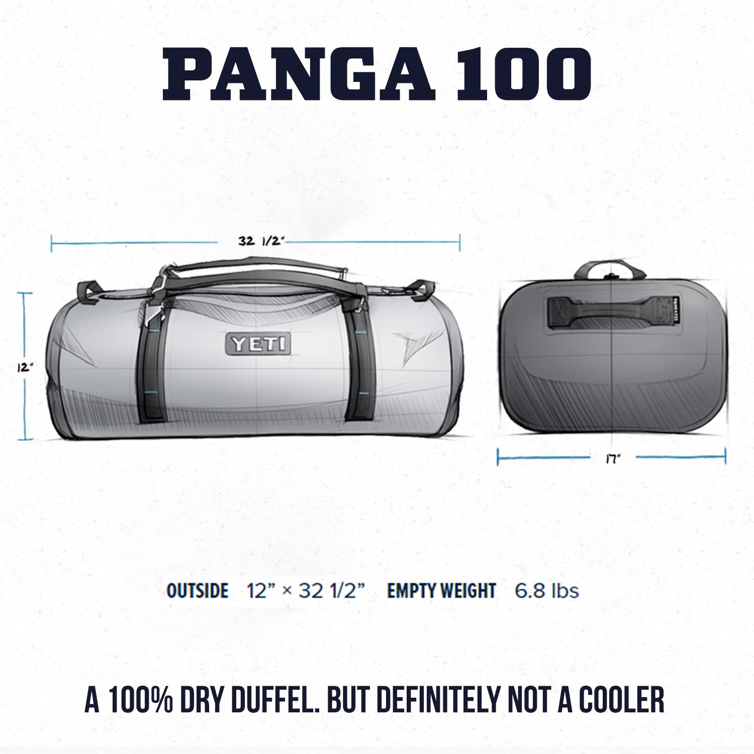 YETI Unisex Adult Panga 100, Tan