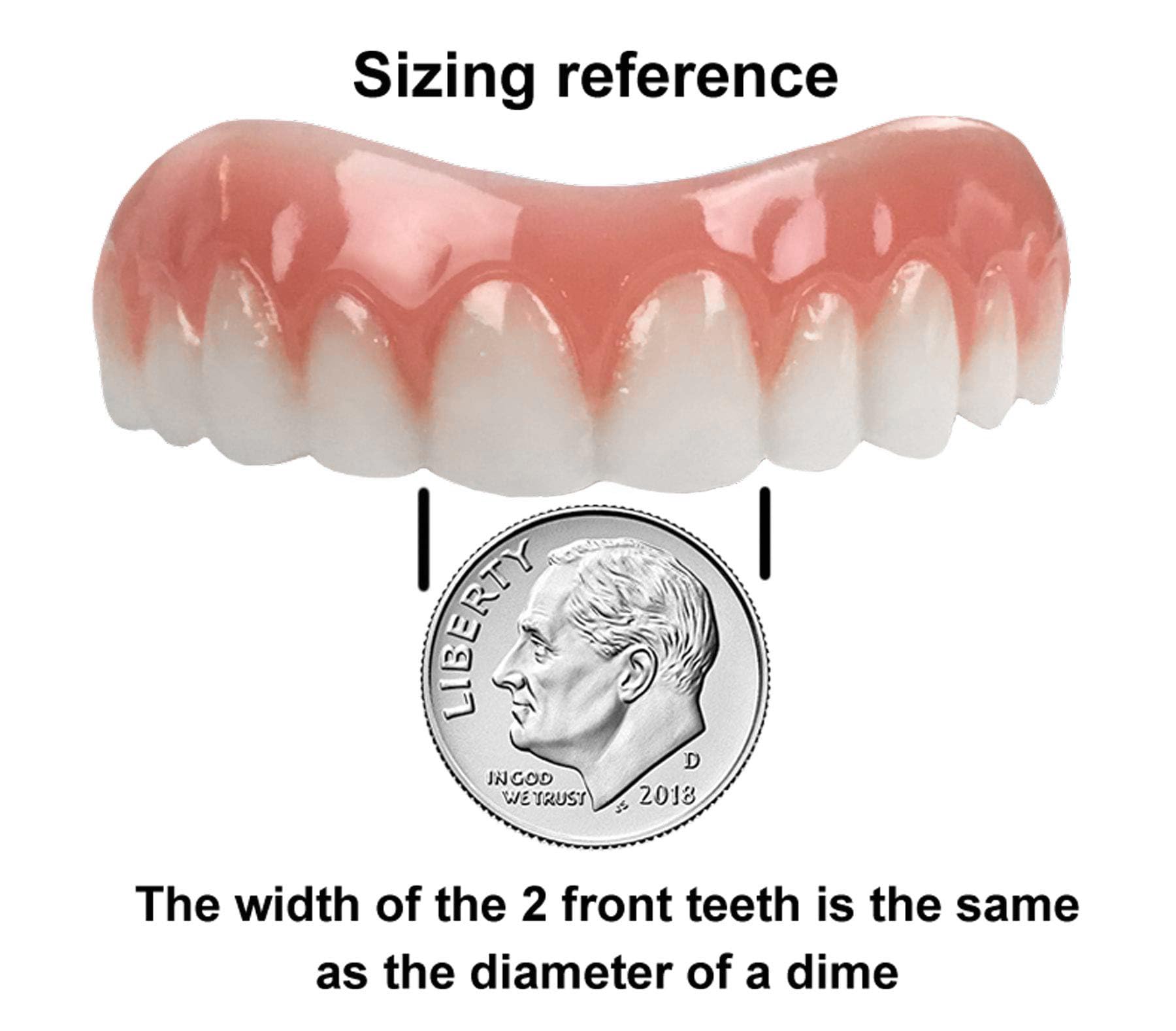 Veneers Teeth for Women and Men Natural Shade Comfort Fit Flex Snap on Veneers for Snap Covering Missing Teeth whitening Replacements Protect Your Teeth and regain a Confident Smile