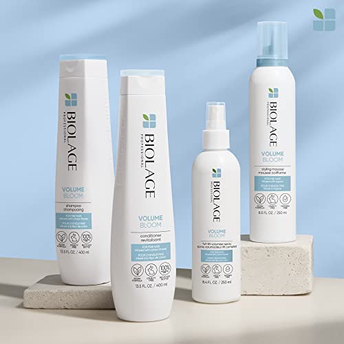 BIOLAGE Volume Bloom | Volumizing Shampoo | Lightweight Volume & Shine | For Fine Hair | Paraben & Silicone-Free | Vegan | 33.8 Fl. Oz.