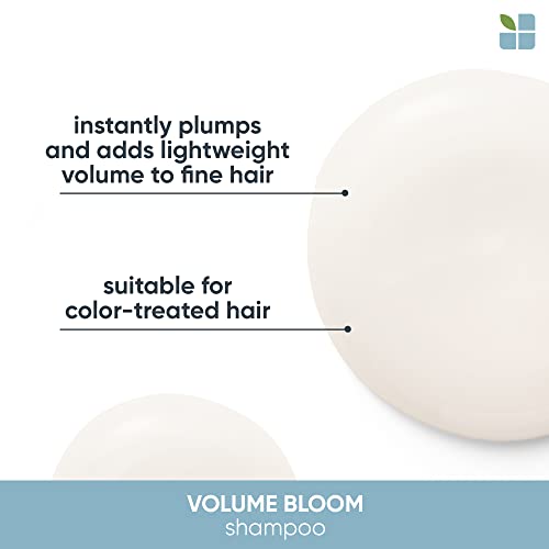 BIOLAGE Volume Bloom | Volumizing Shampoo | Lightweight Volume & Shine | For Fine Hair | Paraben & Silicone-Free | Vegan | 33.8 Fl. Oz.