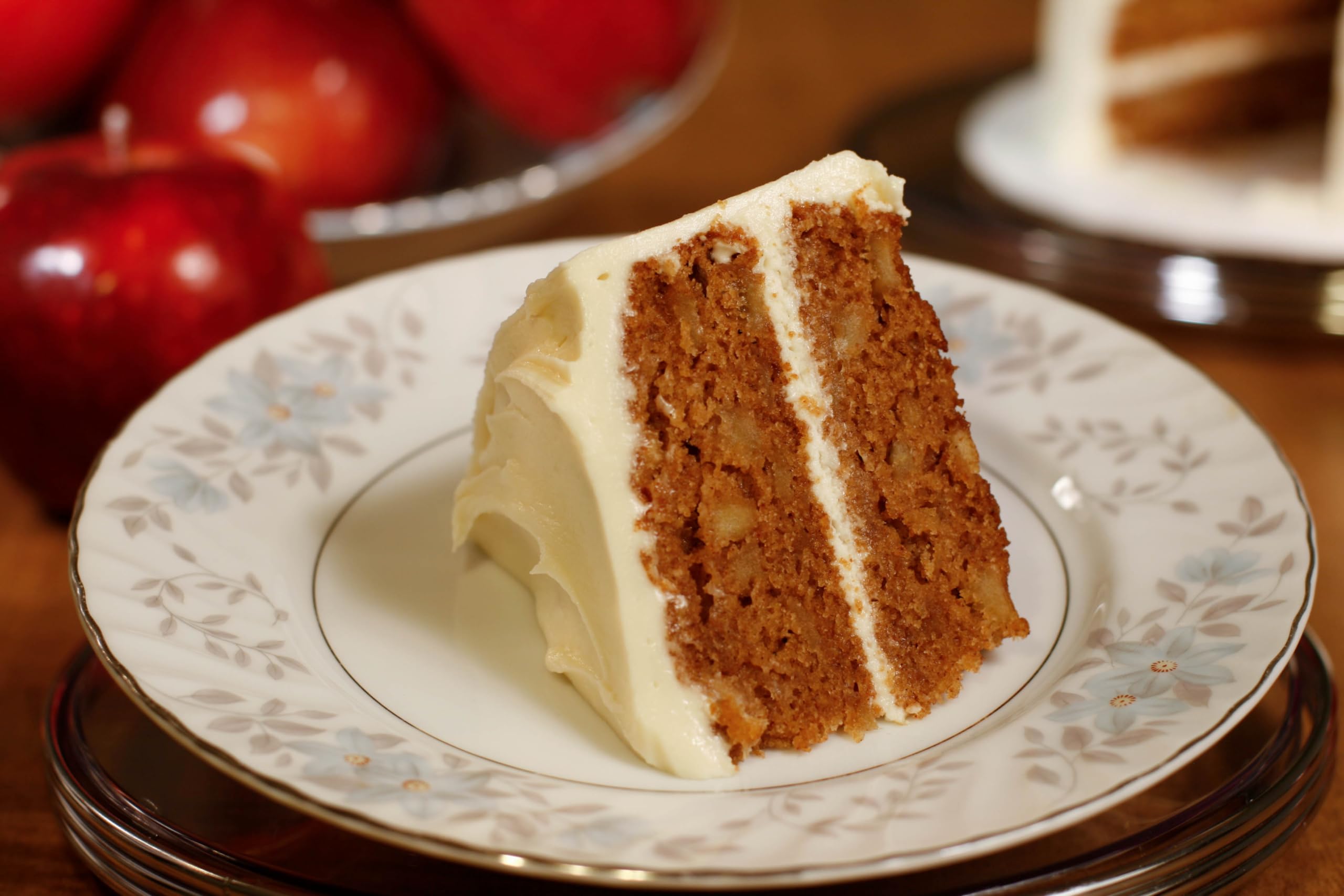 Angela Logan's Original Mortgage Apple Cake - Made with Fresh Apples, Organic Sugars, and Rich Spices