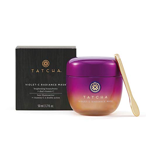 TATCHA The Violet-C Radiance Mask: Creamy Firming Mask with Vitamin C for Soft, Glowing Skin (50 ml / 1.7 oz)