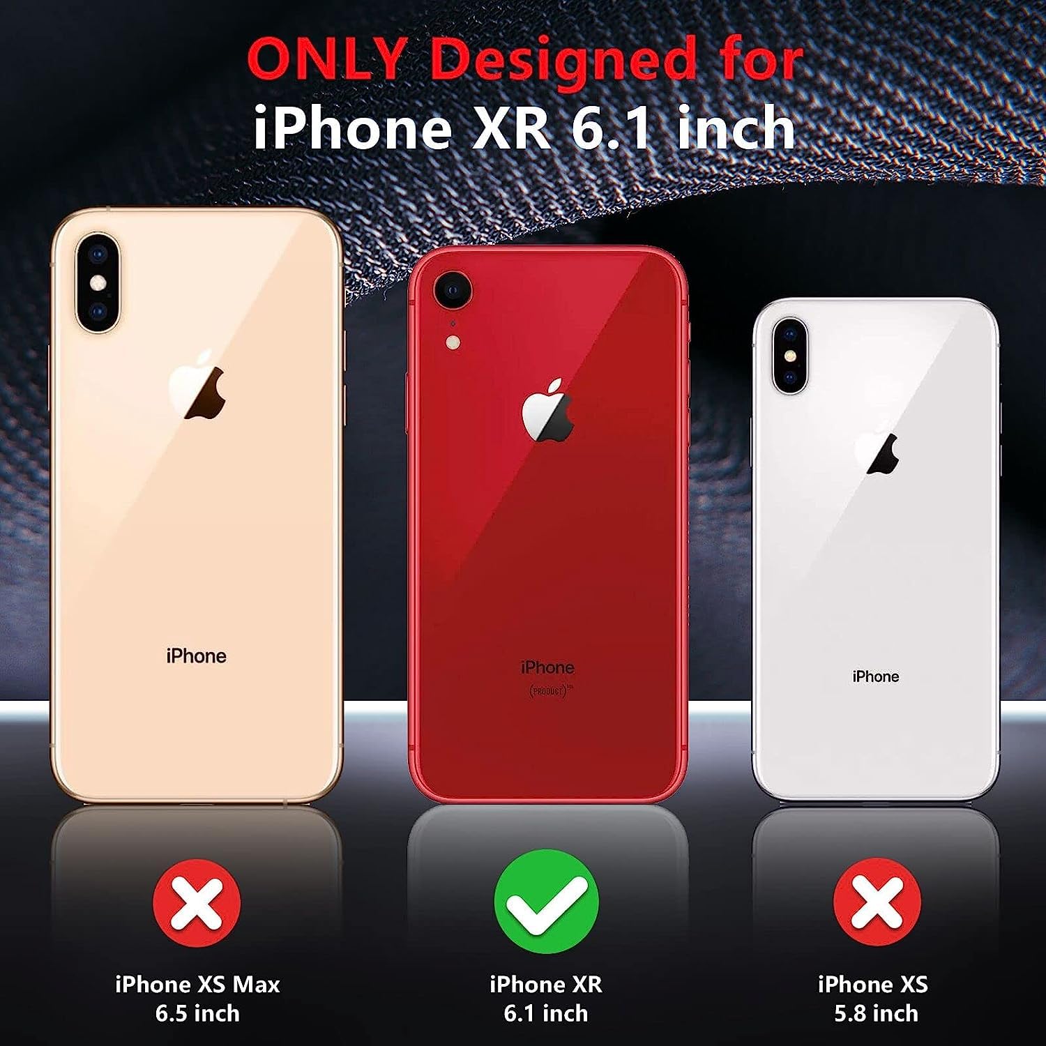 YmhxcY for iPhone XR Case iPhone XR Phone Case with [2 Pcs] EPU Flexible Screen Protectors,[Shockproof] [Dropproof] Protection Cover for Apple iPhone XR 6.1"-Yellow