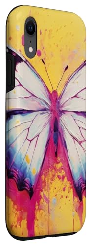 iPhone XR Yellow Butterfly Case