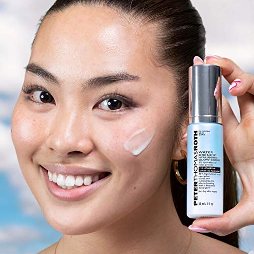 Peter Thomas Roth | Water Drench Hyaluronic Glow Serum | Hydrating Serum, Up to 120 Hours of Enhanced Hydration, 1 Fl Oz.