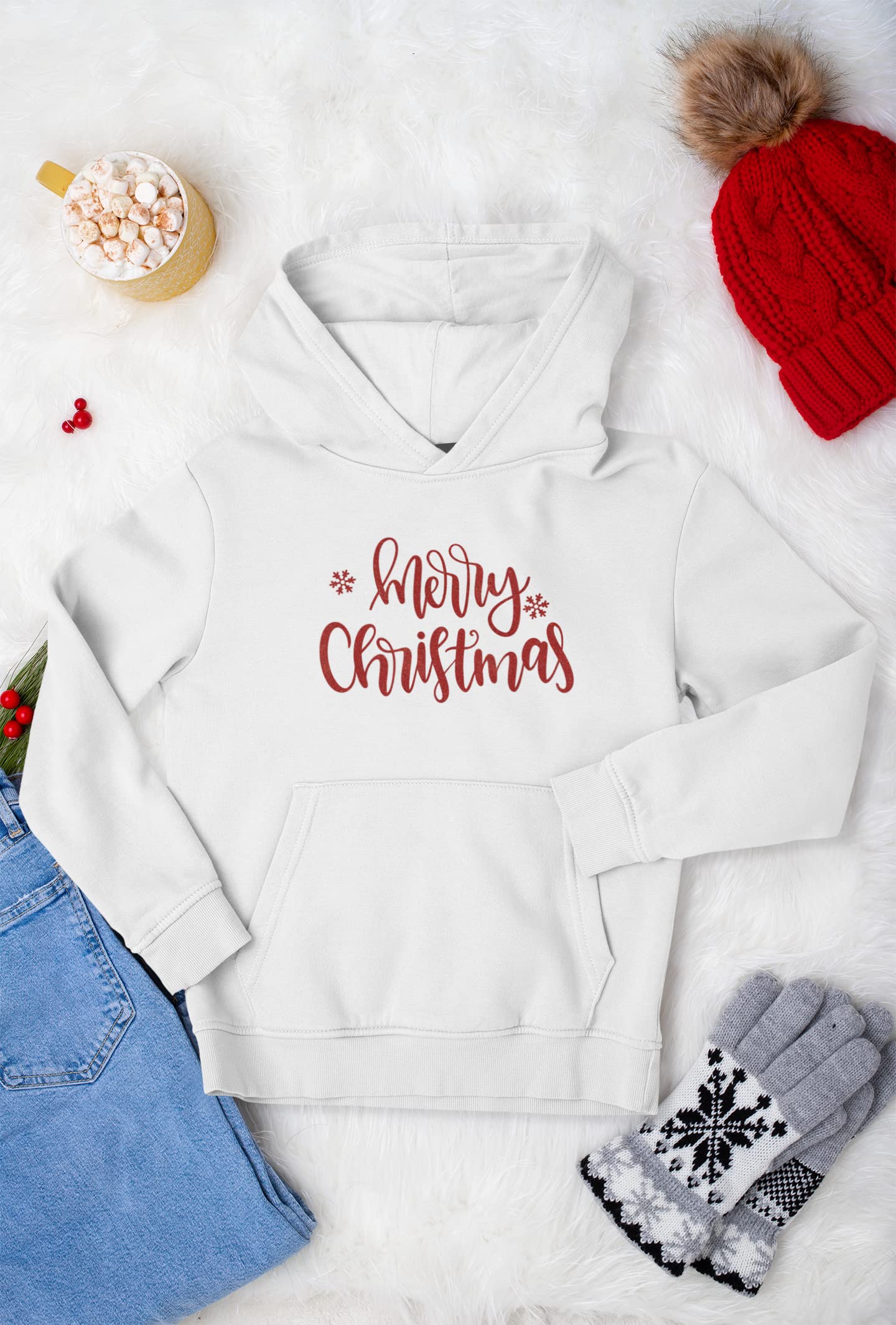 Merry Christmas Iron On Decal, Shirt Transfer Patch Design, DIY Crafts, Holiday Iron-On, Pick Size Color, No Sew Ready To Apply to Most Thing
