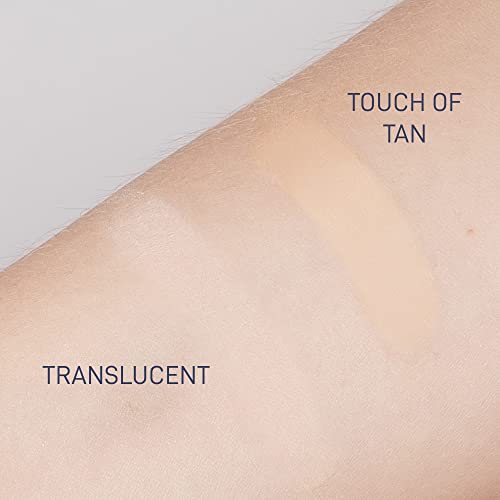 Brush On Block Mineral Sunscreen Powder, Refillable Broad-Spectrum SPF 30, Safe for Sensitive Skin, UVA UVB Face Protection, Natural, Reef Friendly (Translucent)