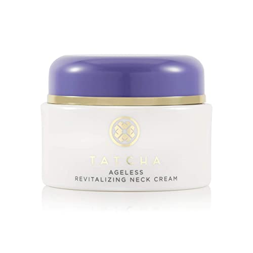 TATCHA Revitalizing Neck Cream: Hydrate, Smooth & Nourish Delicate Skin on Neck and Décolletage, 50 ml | 1.7 oz