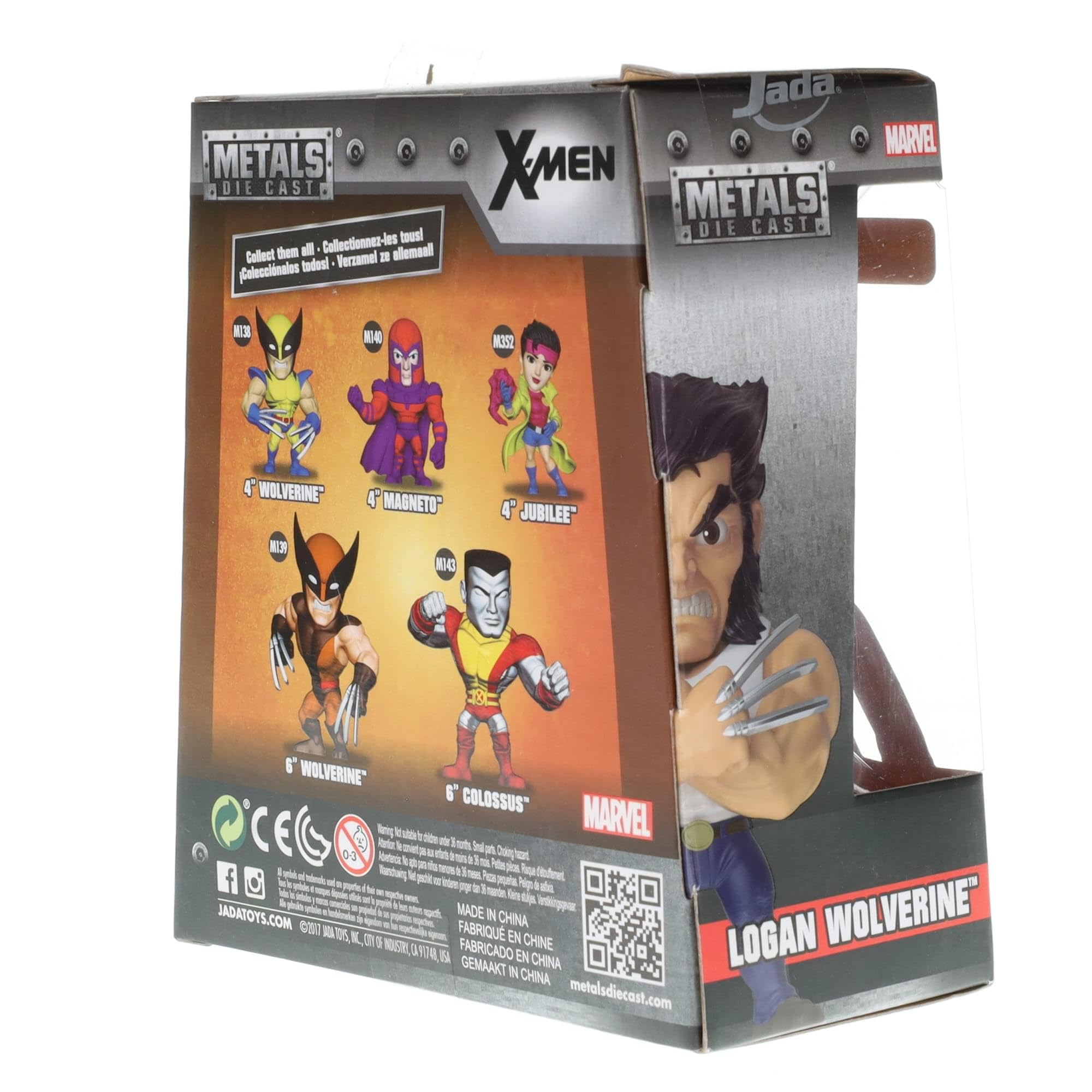 Jada Die-Cast Metal Logan Wolverine M239 LootCrate Exclusive Figure
