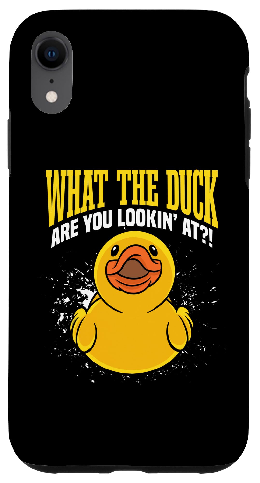 iPhone XR Rubber Duckie Rubber Duck Yellow Bath Toy Funny Case