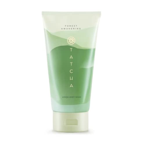 Tatcha Forest Awakening Hinoki Body Wash: Soft Exfoliating Scrub, 200 ml | 6.8 fl oz