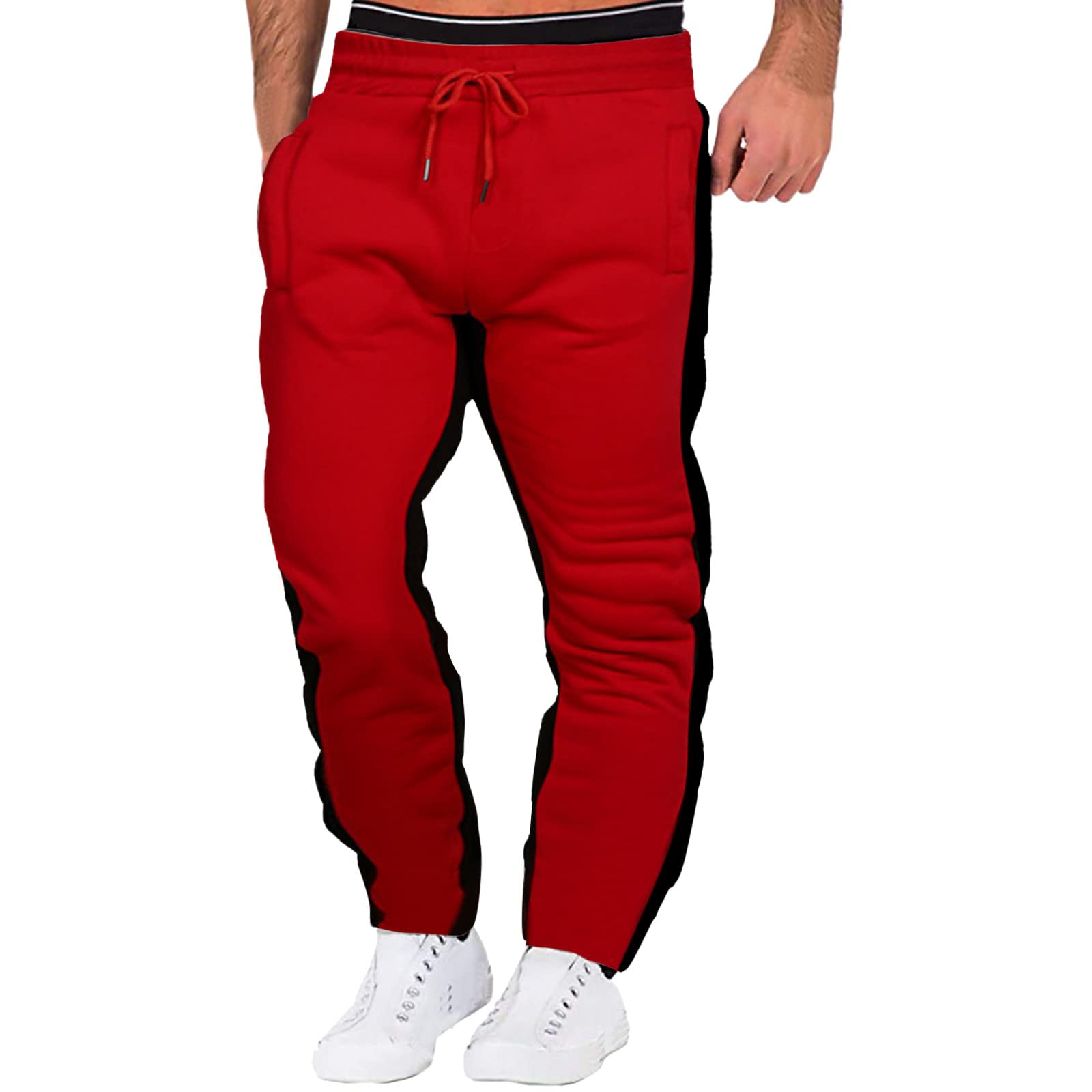 Clearance Plaid Pants Mens Big And Tall Mens Tactical Cargo Pants Joggers With Zip Pockets Mens Winter Sweatpants Tailored Suit Pants Sweat Track Pants Jeans Skinny Fit