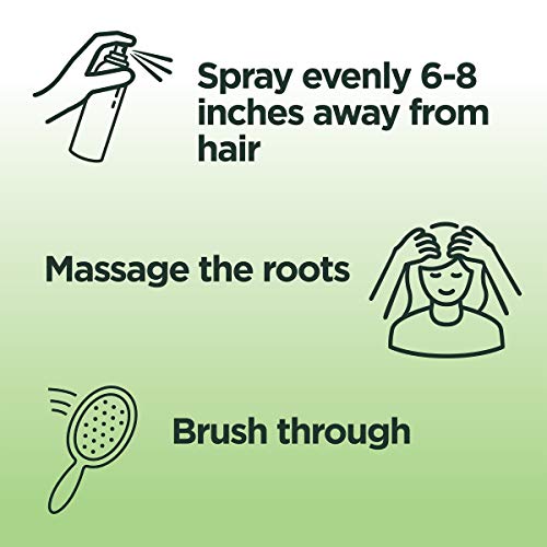 Garnier Haircare Fructis Style Invisible Dry Shampoo Melon-Tini, Refresh & Volumize with No Visible Residue, Powered by Rice Starch to Instantly Absorb Oil, Silicone Free, 2 Count