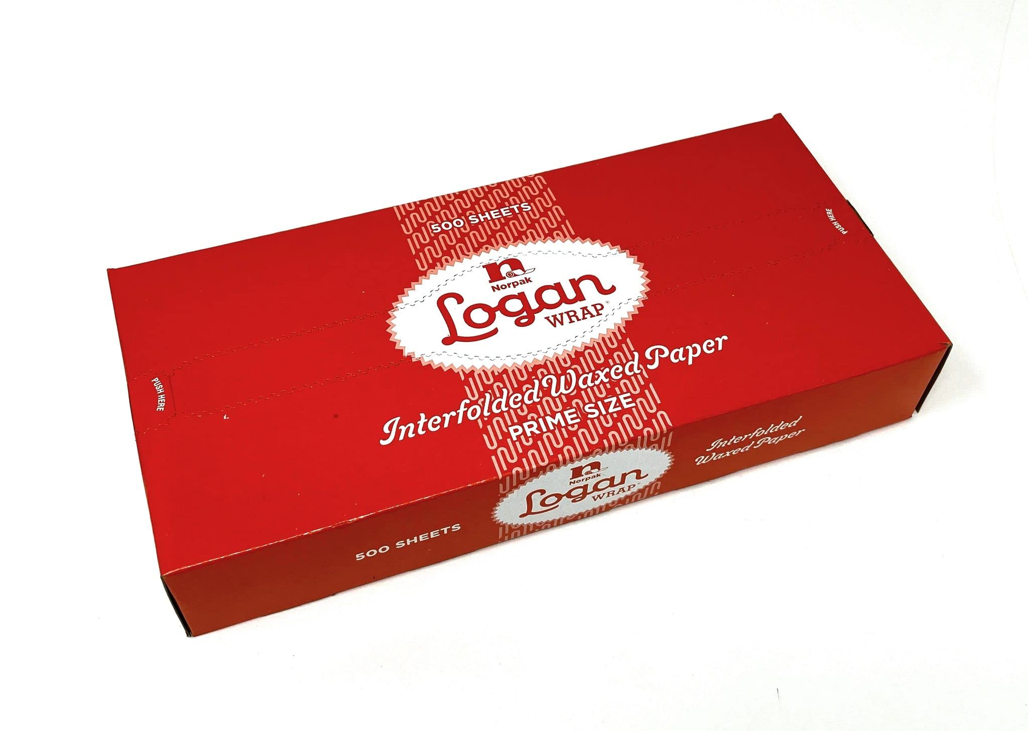 Logan Interfolded Dry Wax Paper Grease Proof Deli Paper 12 Inch x 10 3/4 Inch-, 500 Count (500 Count)