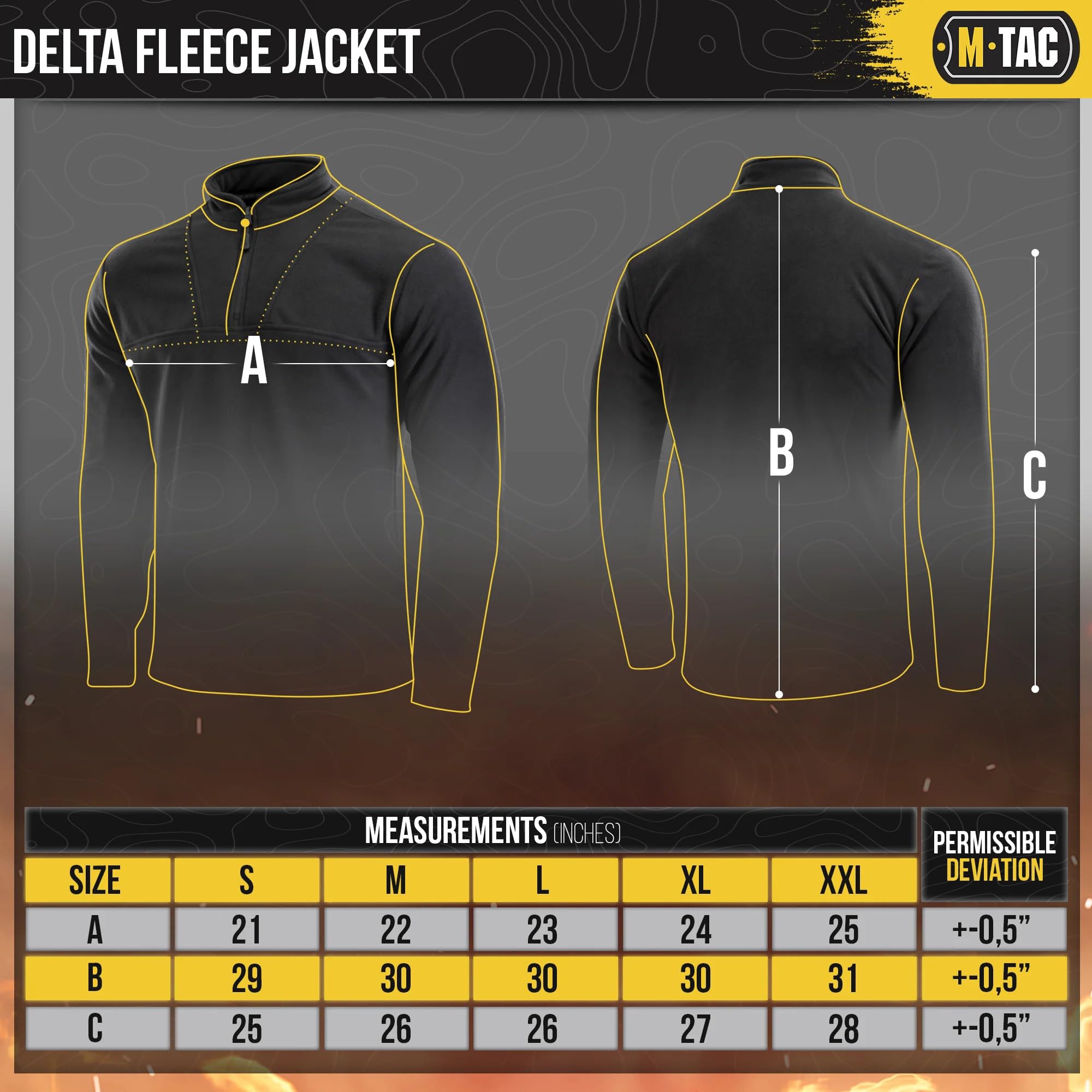 M-Tac Quarter Zip Pullover Men - Fleece Lined Thermal Shirt for Men - Lightweight Dark Navy Blue Tactical Long Sleeve Shirt Top Delta (XL)