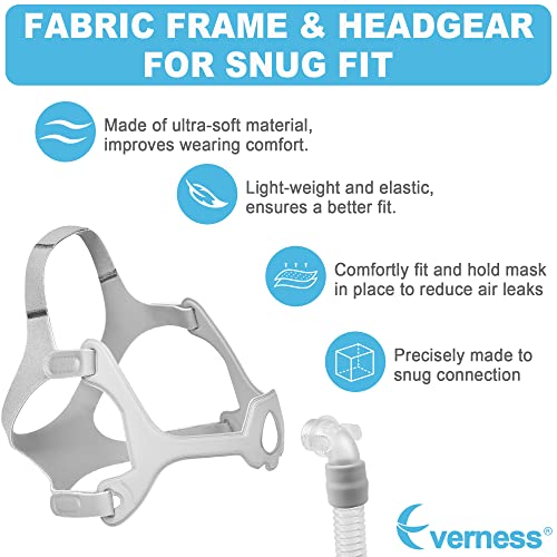 Replacement Set Includes Most You Need in One Pack, Snug Fit & Great-Value, Durable Replacement Set Supplies by Everness, No Clips