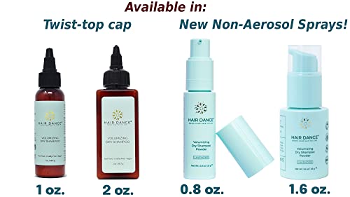 Dry Shampoo Volume Powder. Natural and Organic Ingredients. For Blonde and Dark Hair. Lavender Oil Scented.