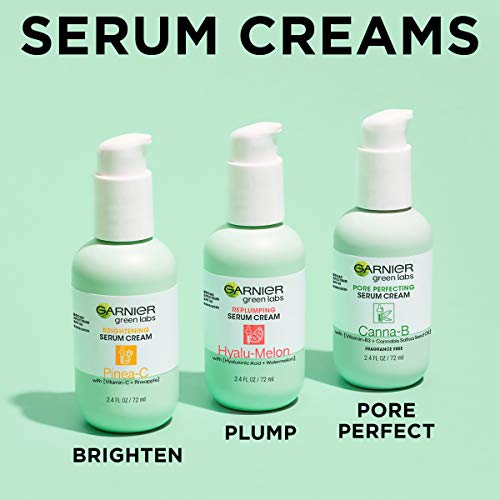 Garnier SkinActive Green Labs Pinea-C Brightening Serum Cream Moisturizer with SPF 30 and Vitamin C + Pineapple (Packaging May Vary)
