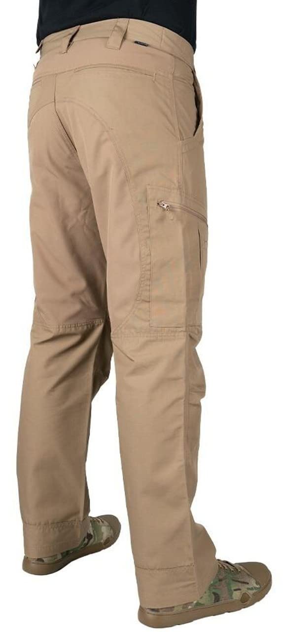 LAPG Men's Atlas Stretch Tactical Cargo Pants, Durable & Lightweight Ripstop Work Pants, Outdoor Hiking Pants for Men - Navy - 36 x 34