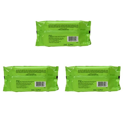 Garnier SkinActive Clean+ Refreshing Makeup Remover Wipes, 3 Count