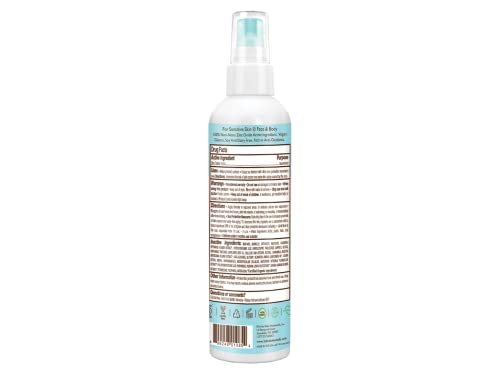 Babo Botanicals Baby Skin Mineral Sunscreen Spray SPF 30 with 100% Zinc Oxide Active, Water-Resistant, Unscented, 6 Fl Oz