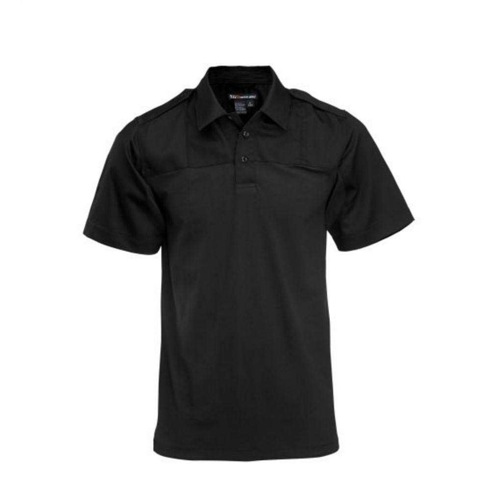 5.11 Men's Rapid PDU Short Sleeve Shirt, Black, 6X-Large-Tall