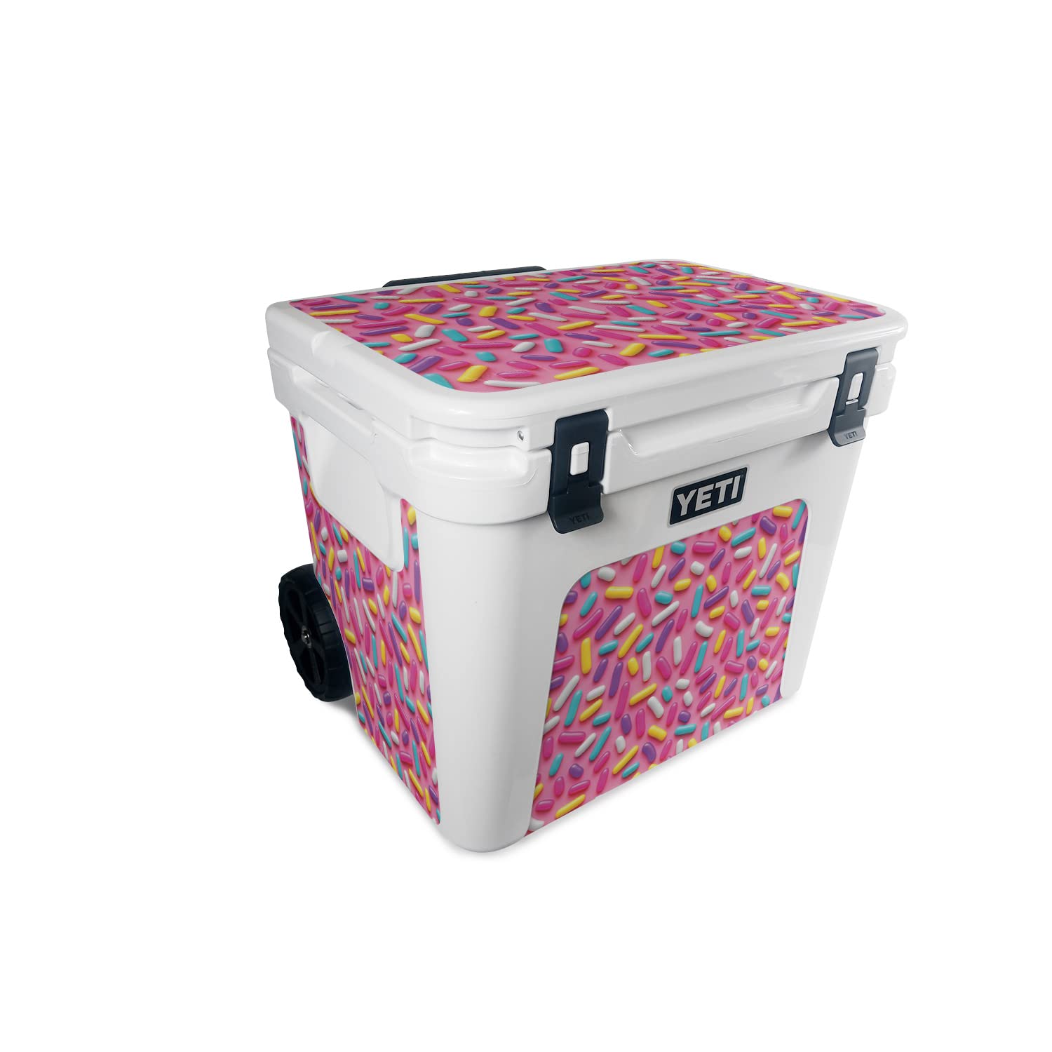 MightySkins Skin Compatible with Yeti Roadie 60 Wheeled Cooler - Sprinkles | Protective, Durable, and Unique Vinyl Decal wrap Cover | Easy to Apply, Remove, and Change Styles | Made in The USA