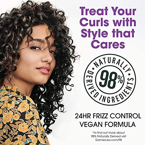 Garnier Fructis Triple Nutrition Curl Nourish Shampoo, Conditioner + Curl Butter, (Personal Size S&C), Kit