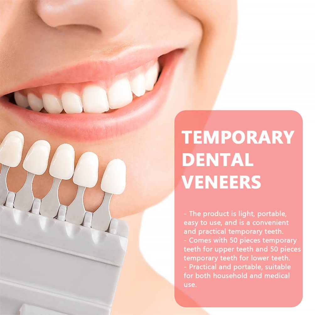 Temporary Tooth Repair kit Replacement: 200pcs Moldable False Teeth Thermal Fitting Beads for Snap On Instant and Confident Smile Mouth Tweezer